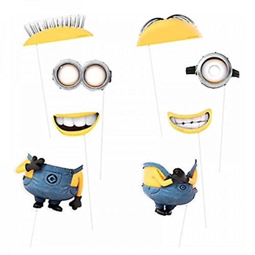 Balloonistics Despicable Me Minion Theme Photobooth Props (8 Pieces ...