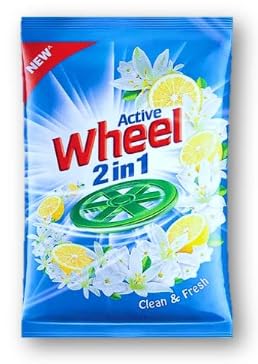 Wheel Active 2-in-1 Detergent Powder, 1 kg : Amazon.in: Health ...