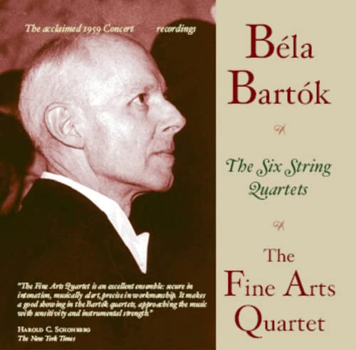 Bela Bartok, Fine Arts Quartet, Irving Ilmer, Abram Loft, Leonard Sorkin, George Sopkin - Bartók ...
