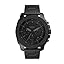 Amazon.com: Fossil Men's Machine Quartz Stainless Steel and Silicone ...
