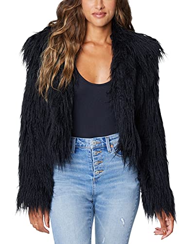 (取寄) ブランクニューヨーク レディース フォー ファー クロップド ジャケット Blank NYC women Faux Fur Cropped Jacket Full Steam 41Ak0QiaLaL.jpg