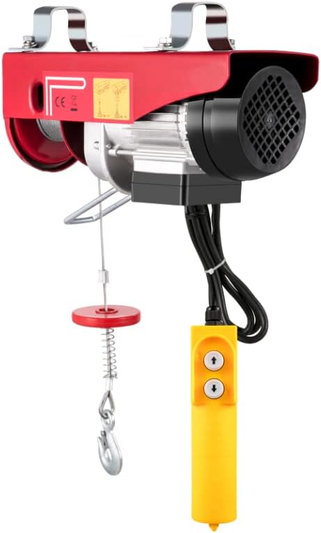Happybuy 440 LBS Lift Electric Hoist, 110V Electric Hoist, Remote ...