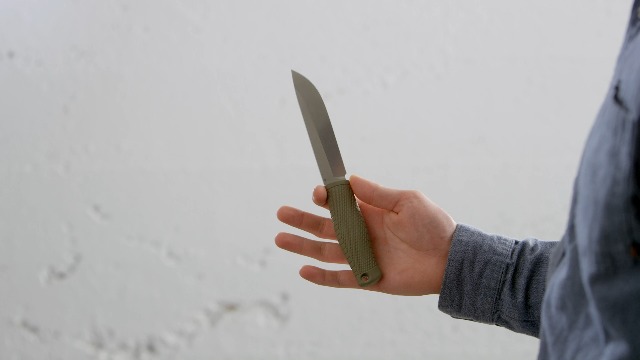 Watch Benchmade - 202 Leuku Fixed Blade Bushcraft Knife on Amazon Live