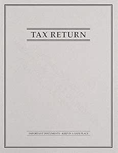 Amazon.com : Tax Return Folder with Top-Staple Tab and Classic Border ...