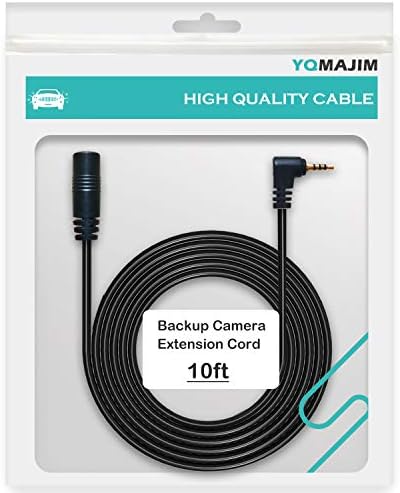 Dash Cam Extension Cable,2.5mm End 10 Ft Backup Camera Extension Cord ...