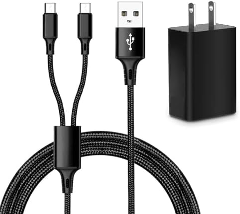 Amazon.com: USB C Fan Charger Cable for JISULIFE Handheld Mini Fan ...
