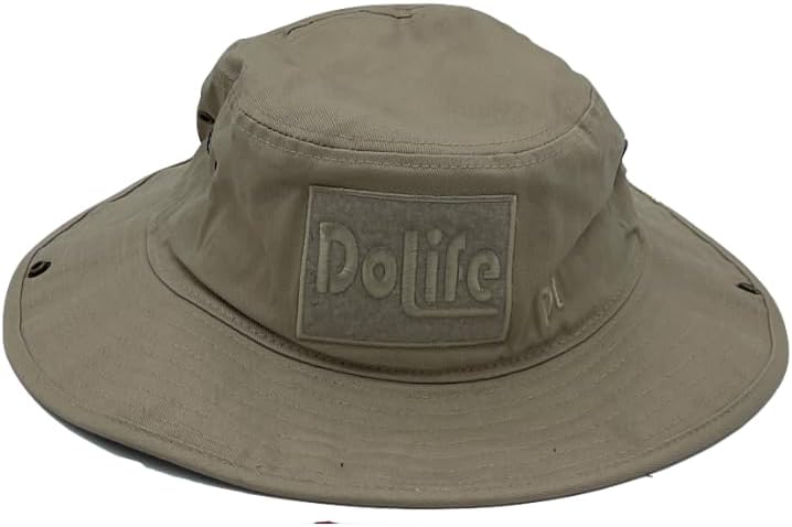 Amazon.com: DoLife Attached Tactical Bucket Hat with Patch Loop for Hook and Loop Patches ...