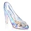 SHOWLOUE Crystal High Heels Shoes Ornament, Cinderella Shoe Decor Glass ...