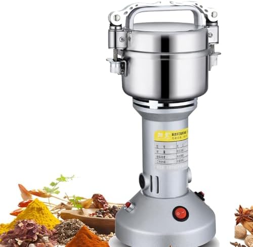 150g Electric Stainless Steel Grain Grinder, 850W Grain Mill, High ...