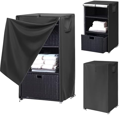 Amazon.com : Alickwang Outdoor Valet Pool Towel Rack Cover,Heavy Duty ...