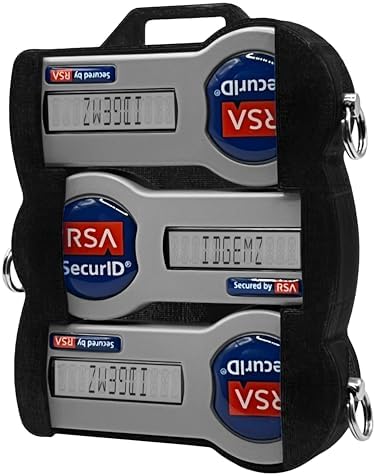 Amazon.com : Token Holder for RSA SecurID (Onyx Black, Holds 3 Tokens ...