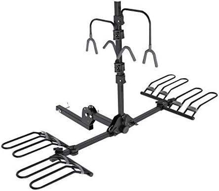 Enthuze Hitch Mounted 4 Bike Platform Rack : Amazon.ca: Sports & Outdoors