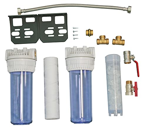 AQUAWATER - 104175 - Station filtre double avec cartouches de ...