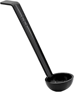 Amazon.com: .75 oz. Black Plastic Ladle, Pack of 6: Home & Kitchen