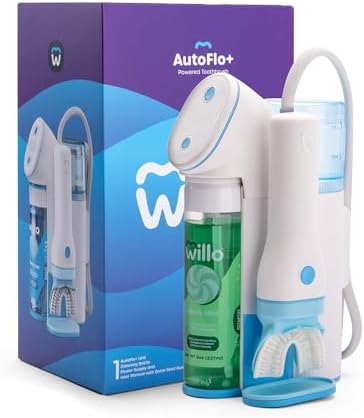 Amazon.com: Willo Fully Automatic Kids U-Shaped Electric Toothbrush - 2 ...