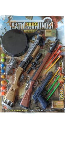 Pubg Theme Gun Toy Set with Assault Rifle : Amazon.in: Toys & Games