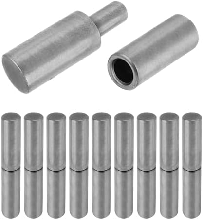 MOUNTAIN_ARK 20 Pack Weld On Bullet Hinge, Steel Weldable Barrel Hinges ...