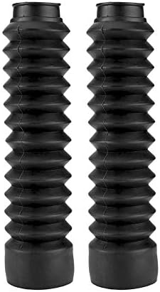 Amazon.com: Suspension Shock Absorber Dust Boot Covers - Black (Pair ...