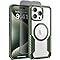 Amazon.com: MOBOSI for iPhone 15 Pro Max Case with Screen & Camera Lens Protector, [Compatible ...