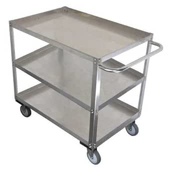 Amazon.com: Unassembled Utility Cart, SS, 29 L, 1200 lb : Office Products