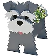 Amazon.com: SDFRT Small Yorkshire Terrier Dog Planter Plant Pots,Animal ...