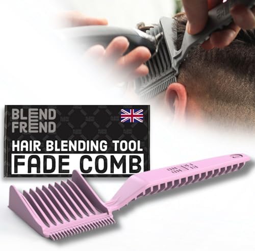 Amazon.com : Fade Comb Left Handed Original Grade 1(3mm) Hair Blending ...