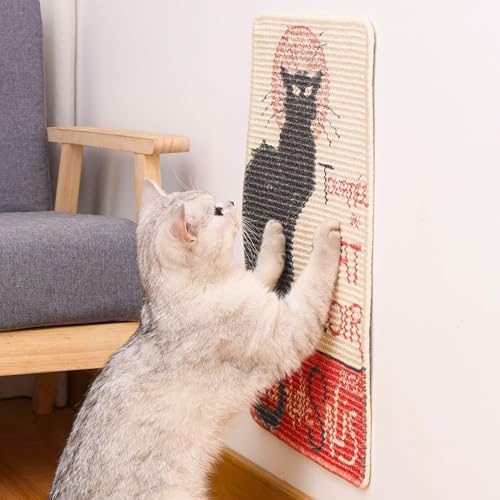 Amazon.com : Cat Furniture End Table Modern Table with Cats Scratcher 4 ...