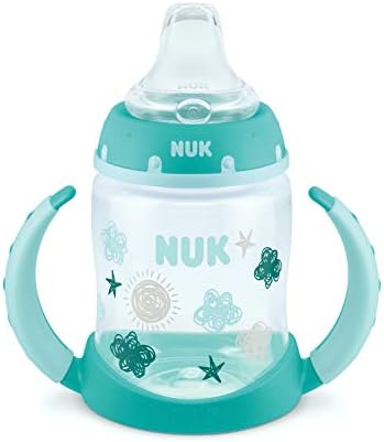 Amazon.co.jp: NUK, Learner Cup, 6+ Months, Tractors, 1 Cup, 5 oz (150 ...