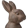 Amazon.com : Glitzhome Rabbit Garden Statue Outdoor Standing Bunny ...