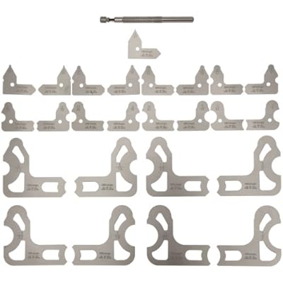 Mitutoyo 186-901 Radius Gage Set - 25 Leaves with 5 Nepal | Ubuy