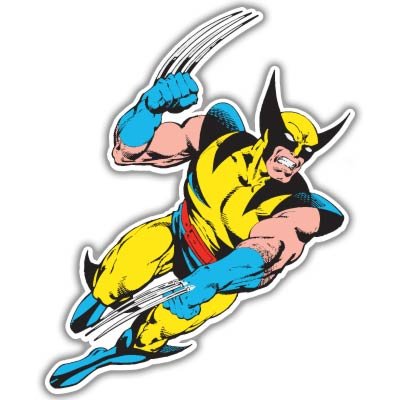 X-Men XMen Wolverine Vynil Car Sticker Decal - Select Size : Amazon.in ...