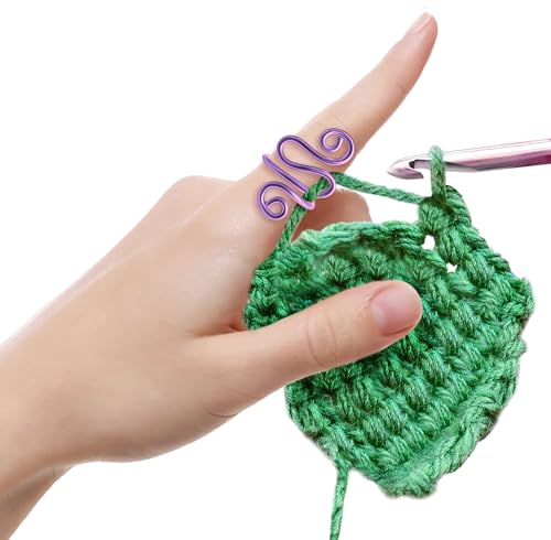 Amazon.com: Handmade Crochet Tension Ring, Lefties & Righties Yarn ...