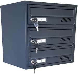 Multiple Postbox Florida -3 Multi Occupancy Indoors Mailboxes Letter ...