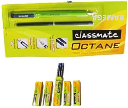 Ramega Classmate Octane Fountain Pen With 17 Extra Long Cartridge For ...