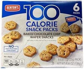 Amazon.com: Generic Benton's Chocolate Chip 100 Calorie Snack Packs - 4 ...