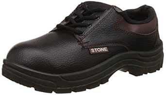 Acme Safewell Stone Safety Shoes - Size 7, Pack Of 1 (Black) : Amazon ...