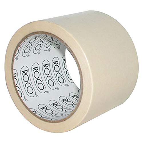 Roco Masking Tape, 75 mm Width x 25 Yard Length, Beige : Buy Online at ...