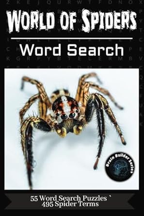 Amazon.com: The Ultimate World of Spiders Word Search Puzzle Book: Fun ...