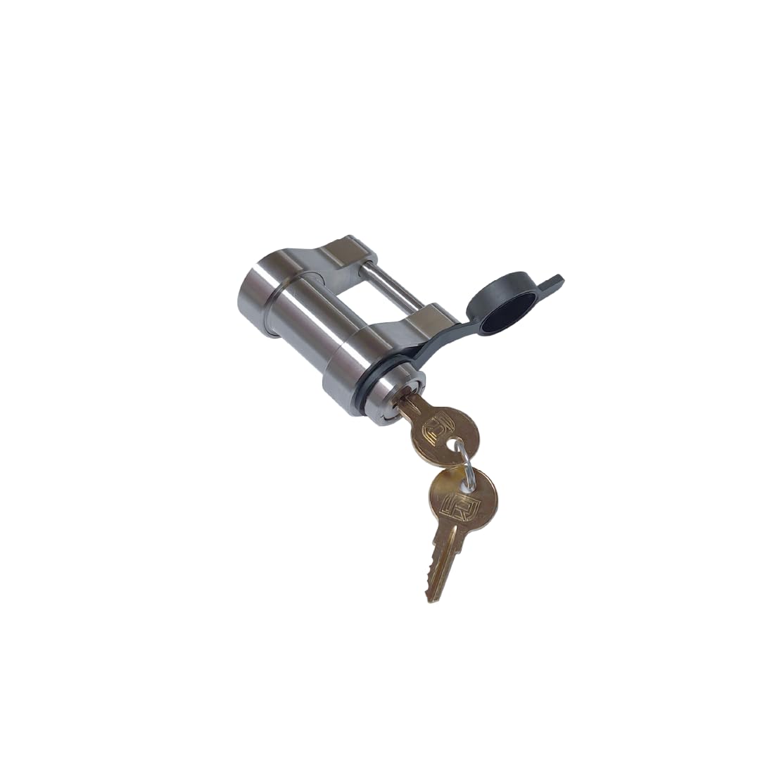 Amazon.com: InfiniteRule Security 61106 | Trailer Latch Lock for Up to ...
