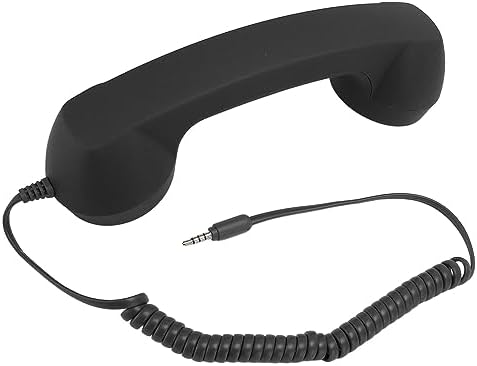 Amazon.com: Retro Handset with Answer, Volume Control, 3.5mm Sound Plug ...