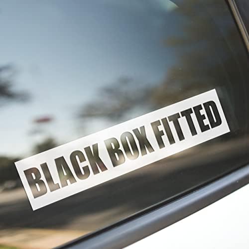 Black Box Fitted Vinyl Decal Sticker, Car Window Bumper Sticker, JDM ...