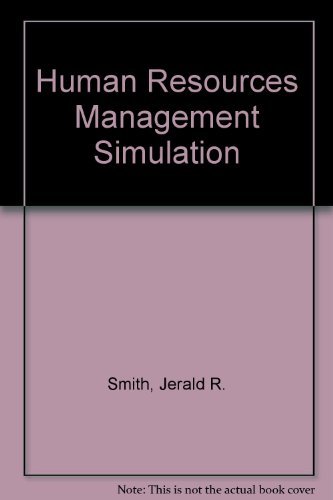Amazon | The Human Resources Simulation: Players Manual | Smith, Jerald ...