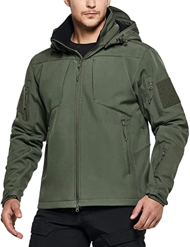 Snapklik.com : Mens Winter Tactical Military Jackets, Lightweight Water ...
