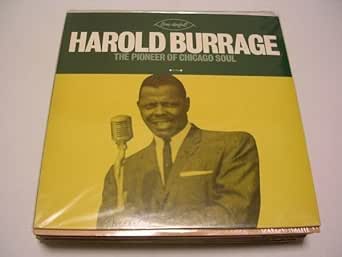 Amazon.co.jp: 60'S R&B SOUL LP HAROLD BURRAGE/THE PIONEER OF CHICAGO ...