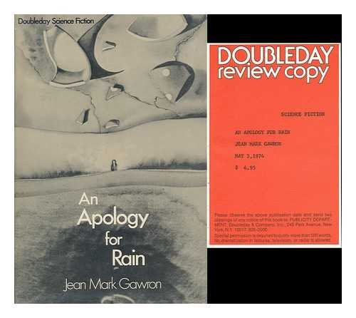 An Apology For Rain: Gawron, Jean Mark: 9780385096348: Amazon.com: Books