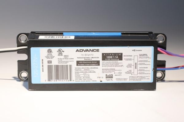 XI100C110V143BSY1 – Advance LED Driver - Amazon.com