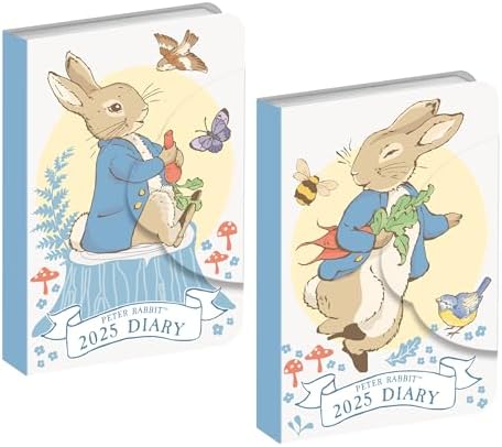 Peter Rabbit 2025 Mini Weekly View Diary : Amazon.co.uk: Stationery ...