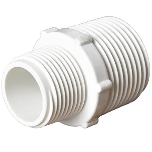 Snapklik.com : FangKingNo 10PCS 1 To1/2 PVC Reducing Nipple Male Thread ...