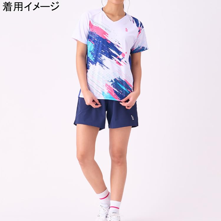 GOSEN T2541 レディース ゲームシャツ（ホワイト） サイズ XO T2541