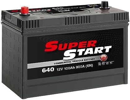 Super start 640 12V 100AH 900 CCA SMF Heavy duty Cargo Battery : Amazon ...
